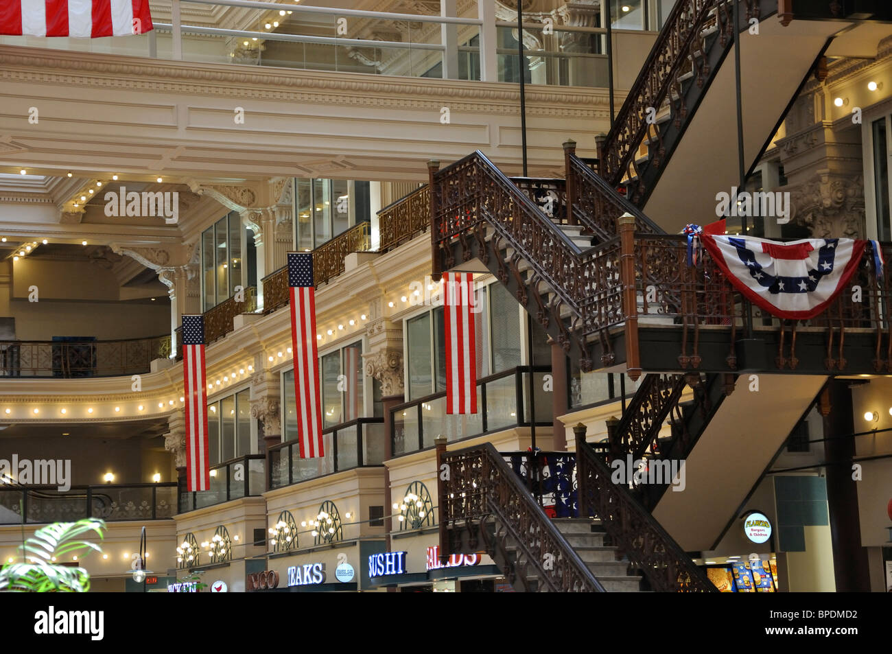 Bourse Foodcourt, Philadelphia, Pennsylvania, USA Stock Photo - Alamy