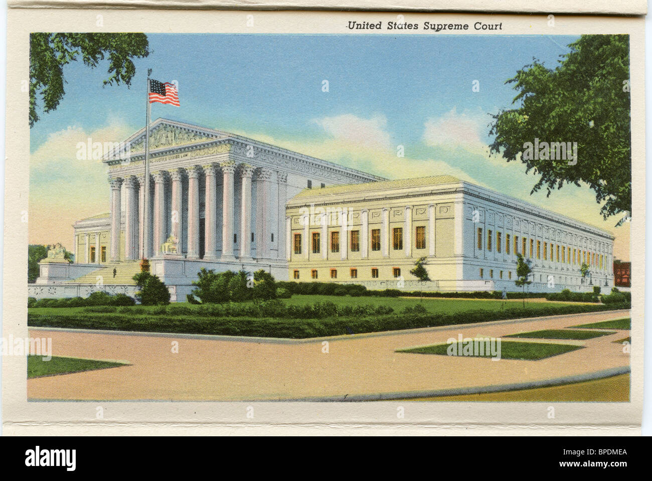 Vintage supreme court hi-res stock photography and images - Alamy