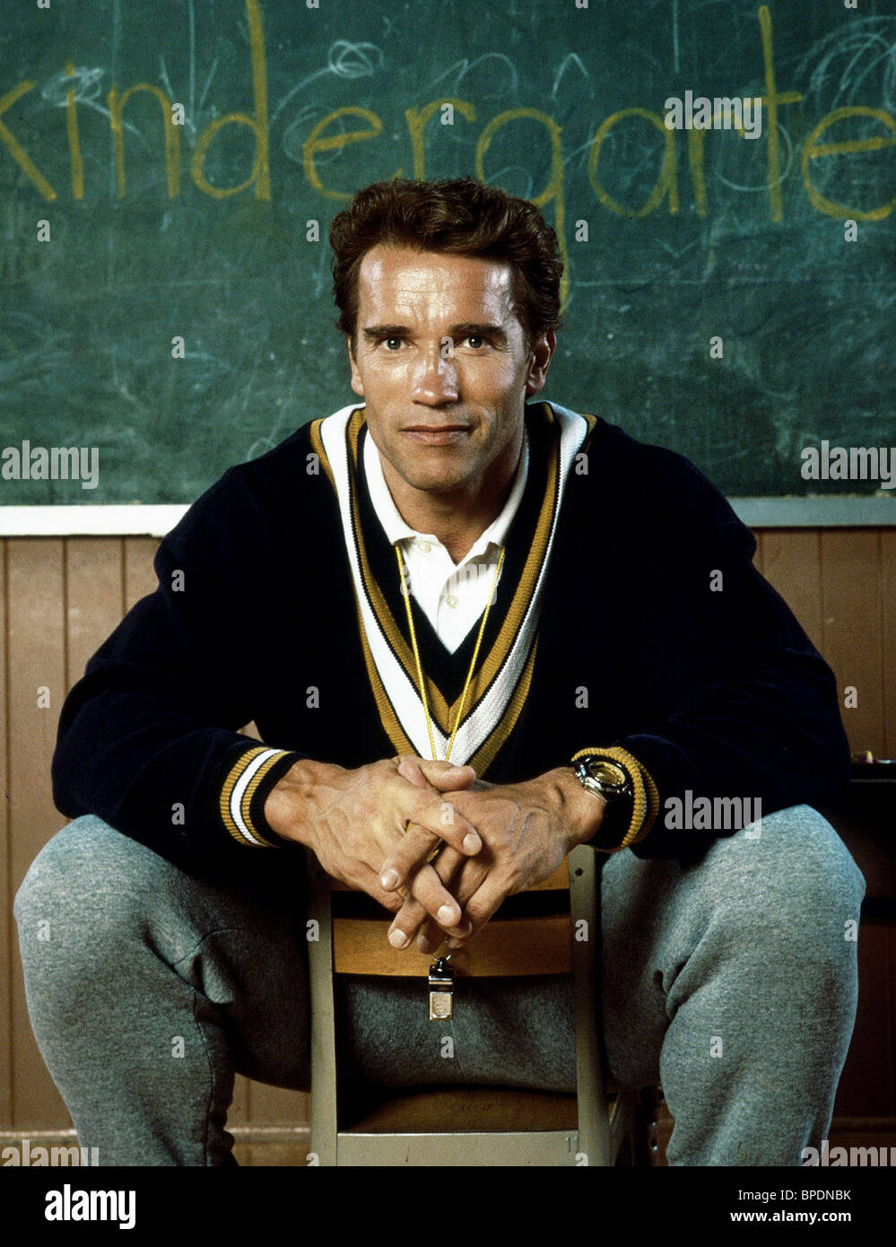 Kindergarten Cop Arnold Schwarzenegger High Resolution Stock ...