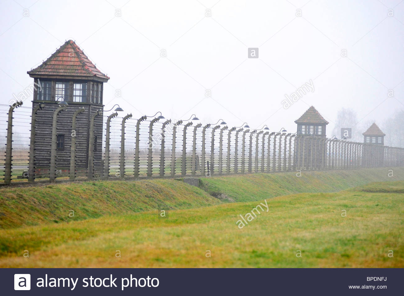 Auschwitz Gates Stock Photos & Auschwitz Gates Stock Images - Alamy