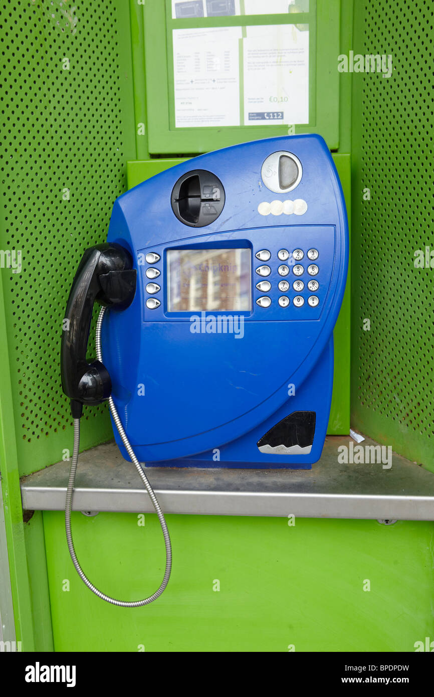 Telephone booth amsterdam netherlands hi-res stock photography and ...