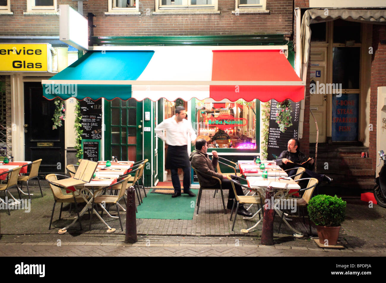 Italian tourist food restaurant menu hi-res stock photography and ...