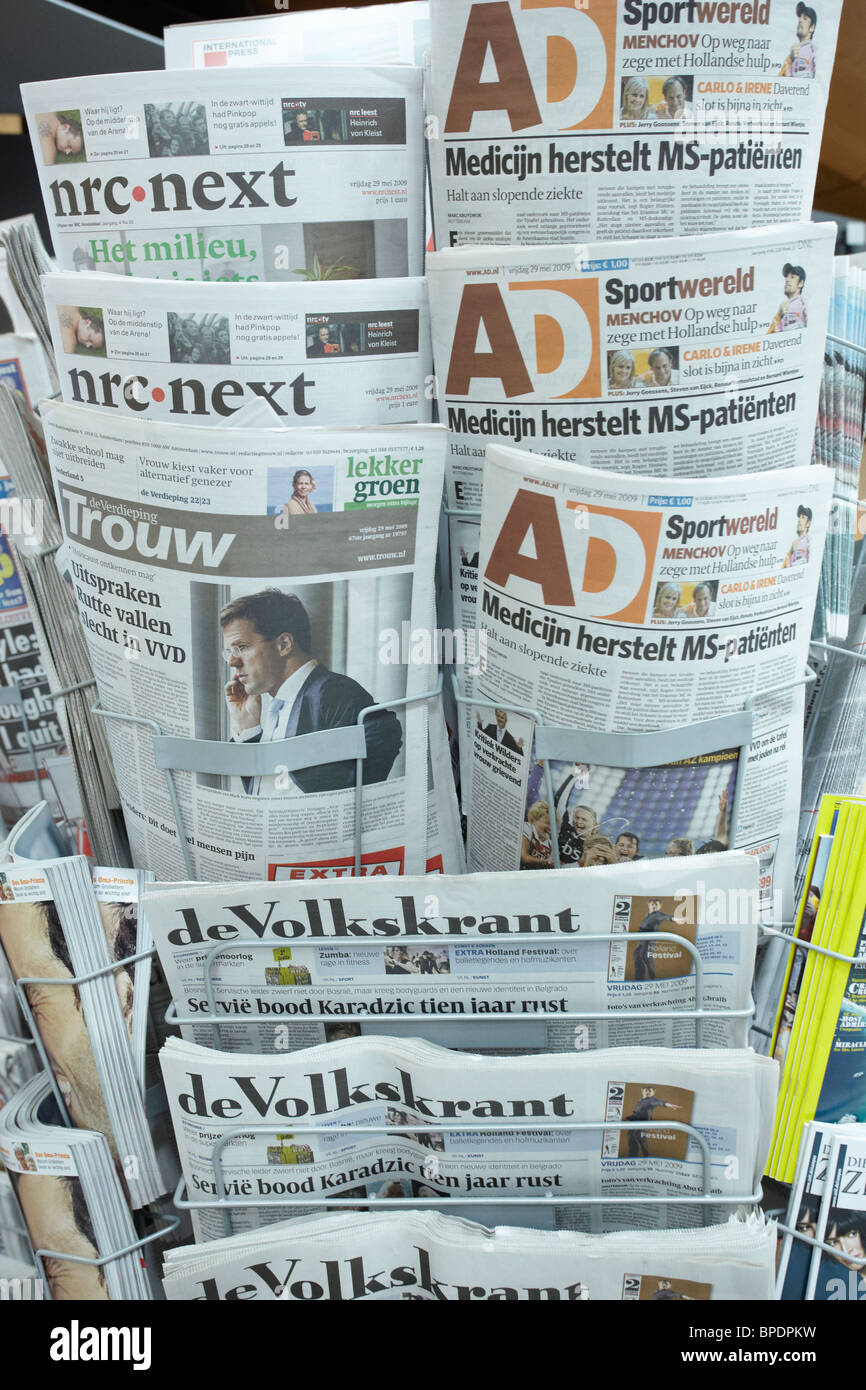 Netherlands newspaper hi-res stock photography and images - Alamy