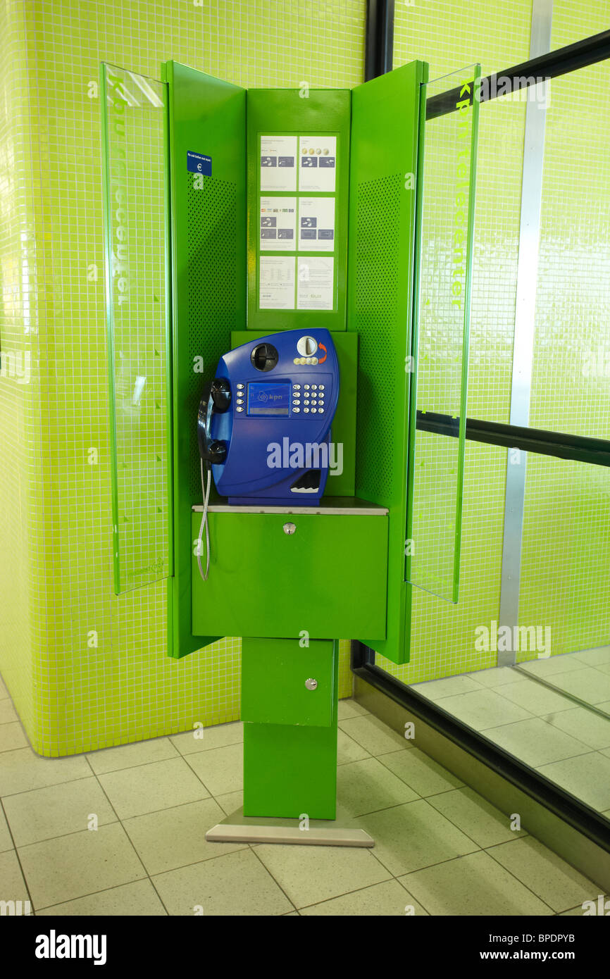 Telephone booth amsterdam netherlands hi-res stock photography and ...