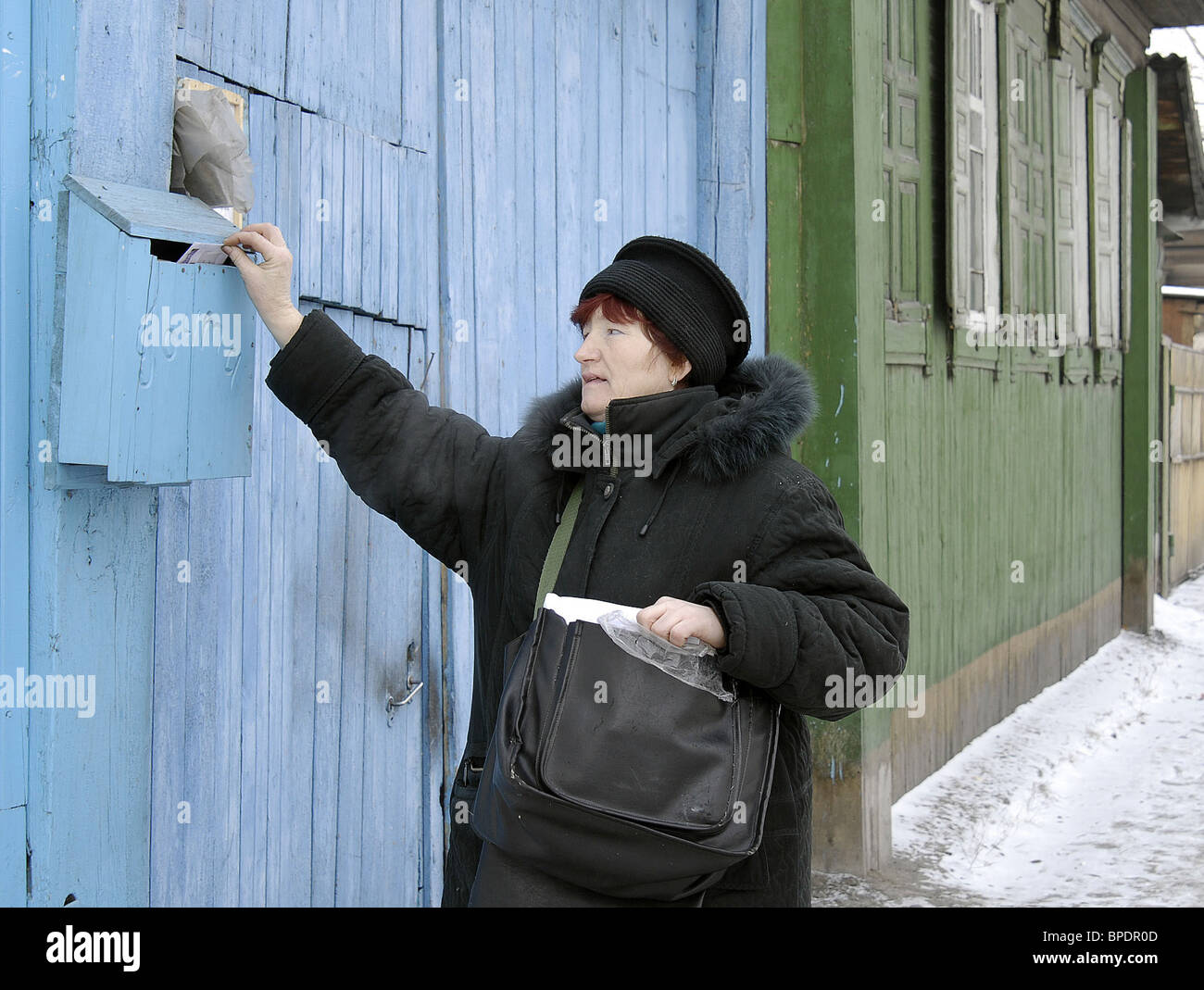 Russian Postman High Resolution Stock Photography and Images - Alamy