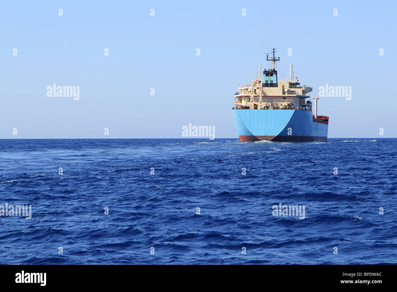 chemical transport boat offshore sailing tanker cargo blue ocean sea ...