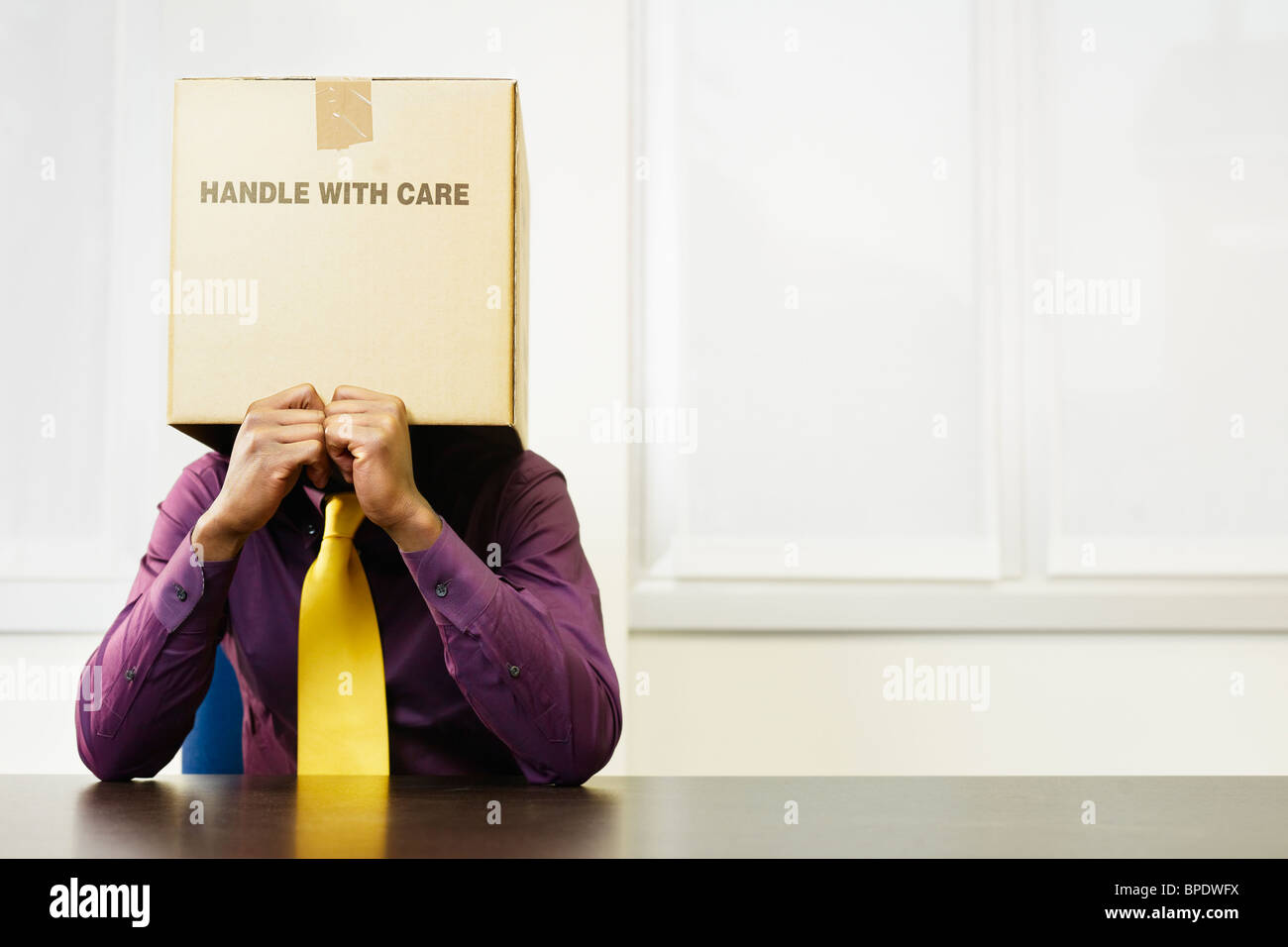Box Over The Head High Resolution Stock Photography and Images - Alamy