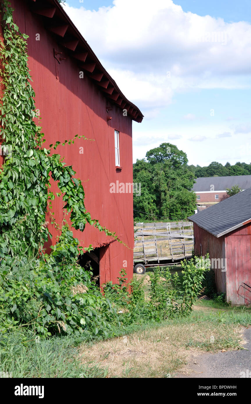 Barn, New England, Connecticut, USA Stock Photo - Alamy