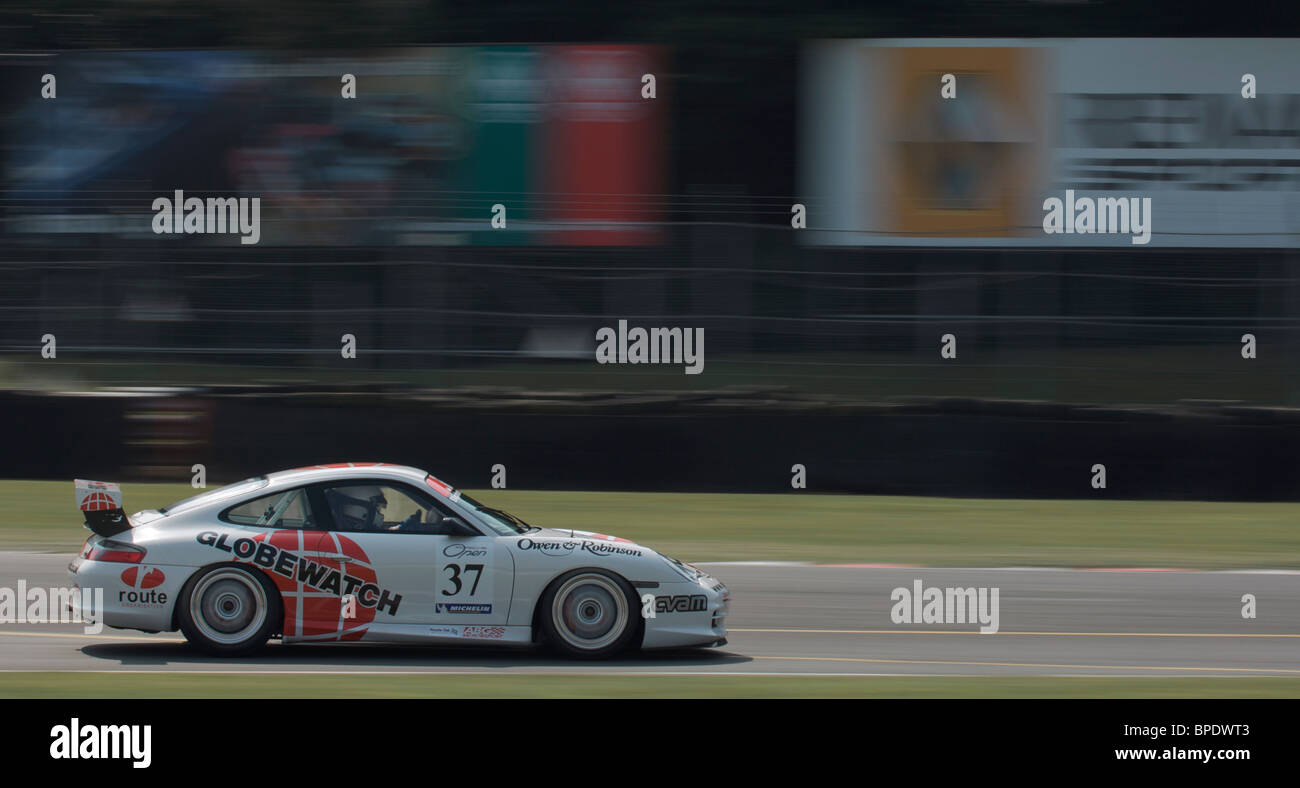 Porsche 911 on race track Stock Photo - Alamy