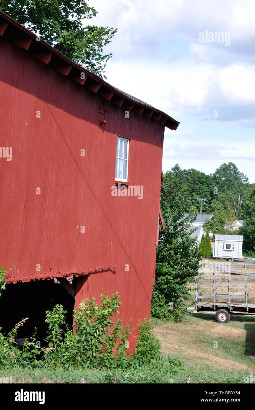 Barn, New England, Connecticut, USA Stock Photo - Alamy