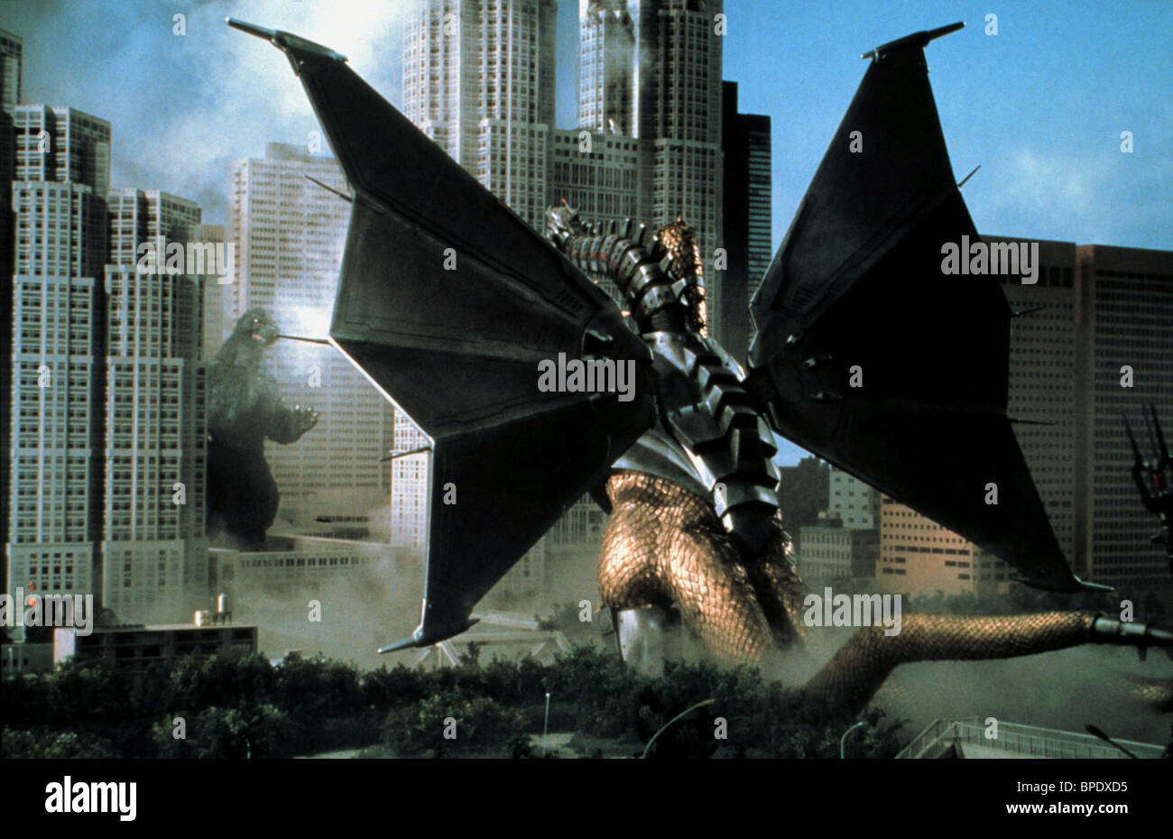 Godzilla Vs King Ghidorah Stock Photos & Godzilla Vs King Ghidorah ...
