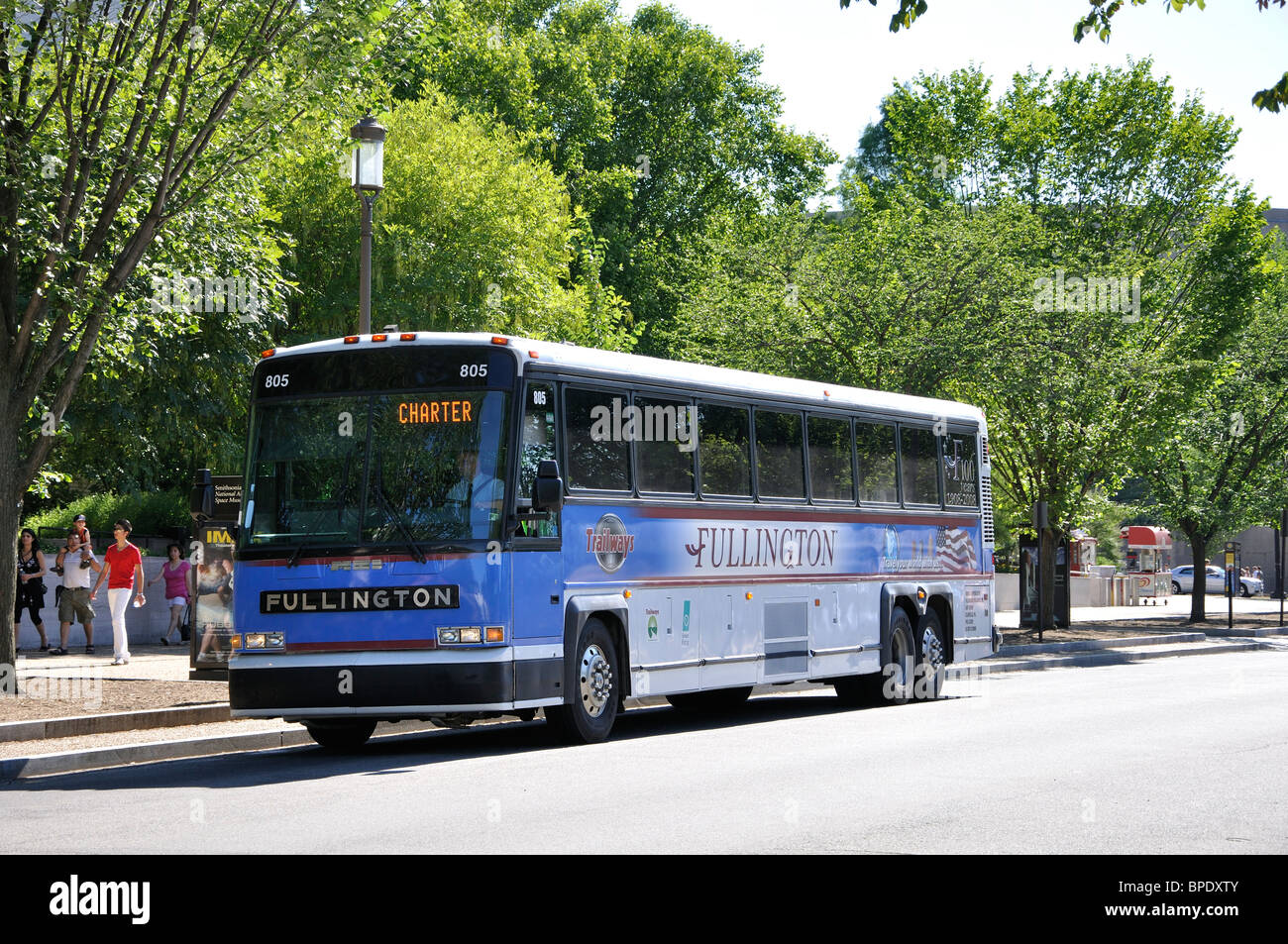 Bus, Washington DC, USA Stock Photo - Alamy