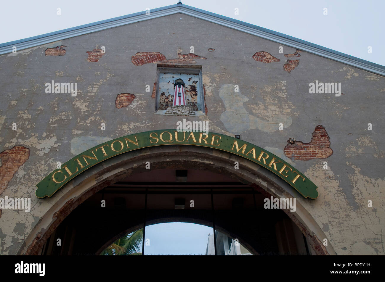 Clinton Square Market in the Florida Keys at Key West in Florida in the ...