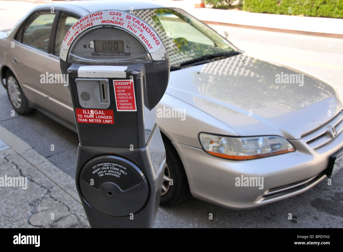 Parking meter in Nashville, Tennessee, USA Stock Photo - Alamy