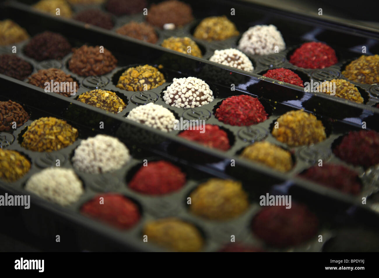 The chocolate manufactured by Pure Chocolate Company in Pure Village ...