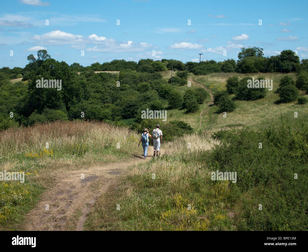 the heart of england way long distance footpath motte and bailey castle ...