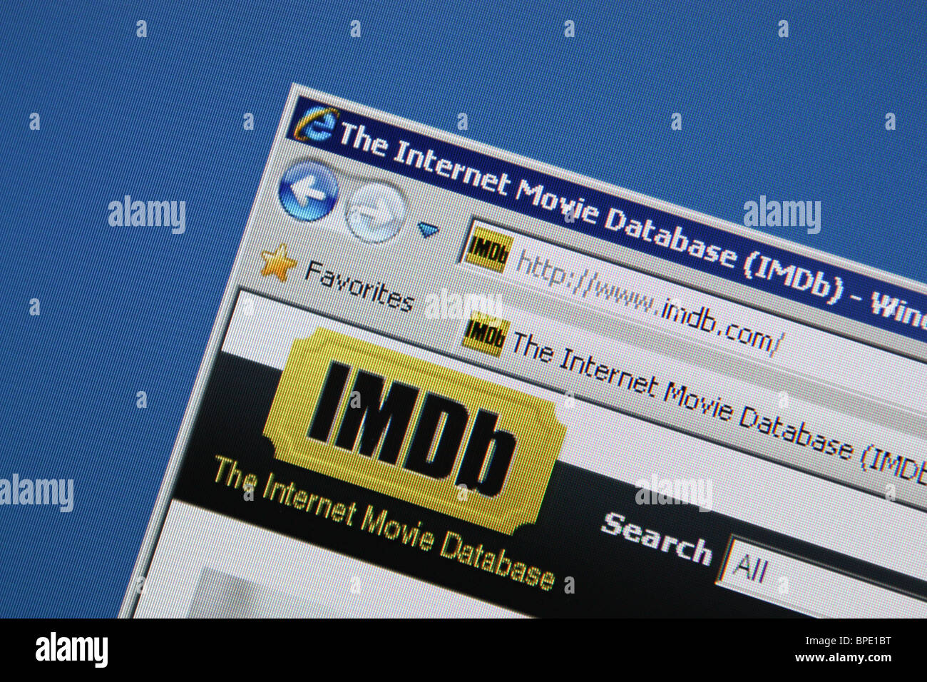 Internet movie database hi-res stock photography and images - Alamy