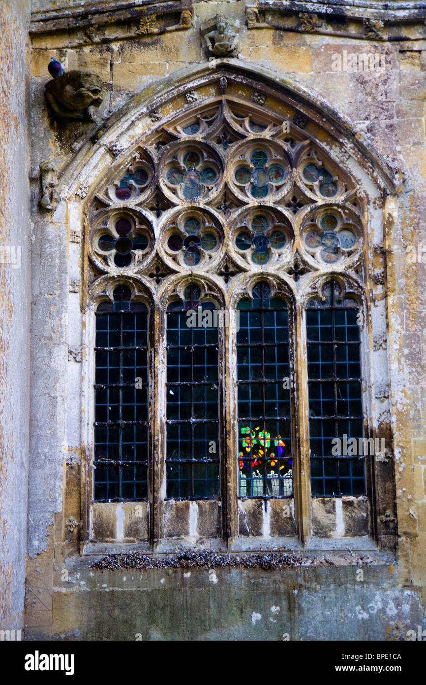 The Church of St Cyriac Lacock Village Stock Photo - Alamy