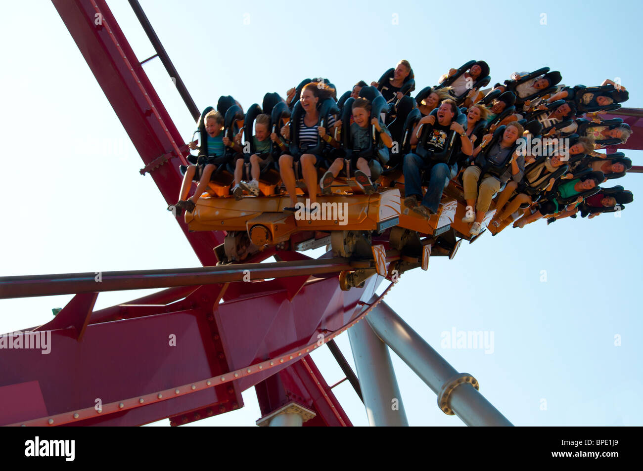 Roller Coaster People High Resolution Stock Photography and Images - Alamy