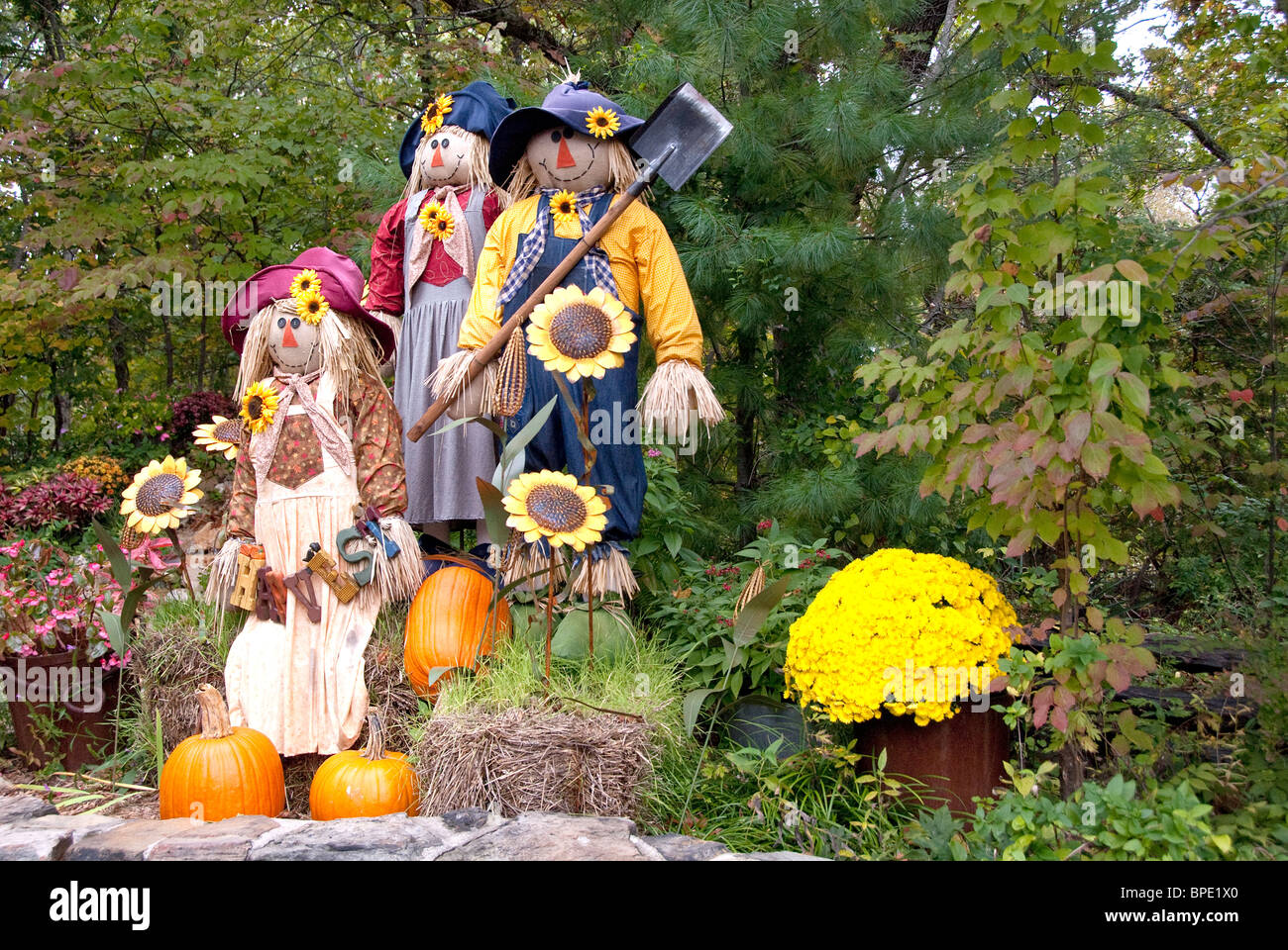 Fall Festival Scenes Silver Dollar City Missouri USA Stock Photo - Alamy