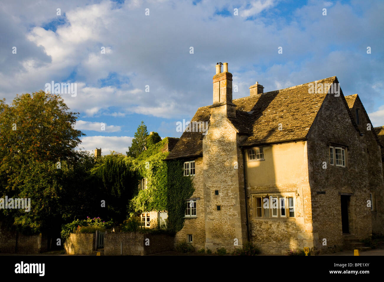 Lacock Village Stock Photo - Alamy