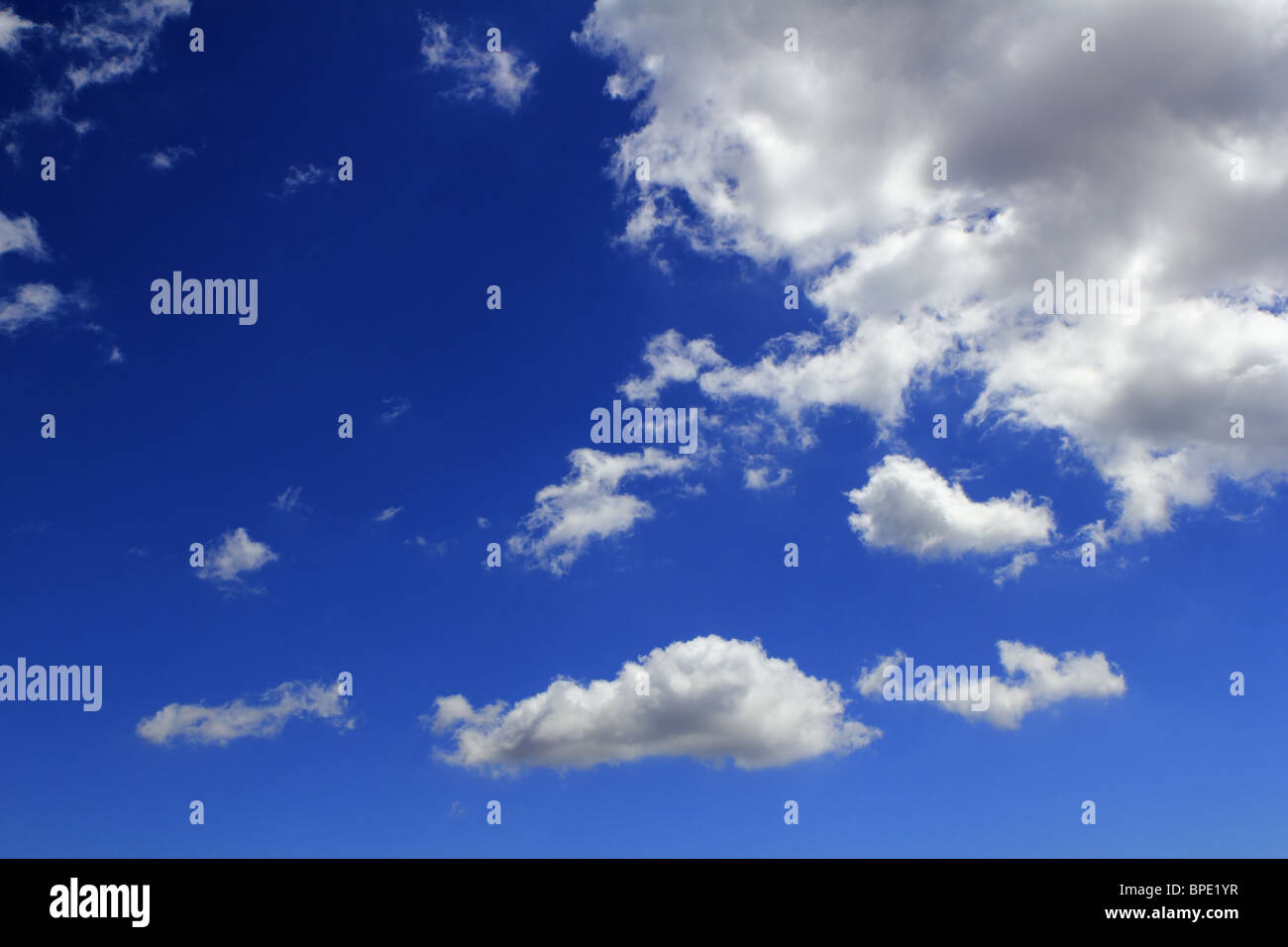 blue sky clouds gradient background clean cloudscape Stock Photo - Alamy