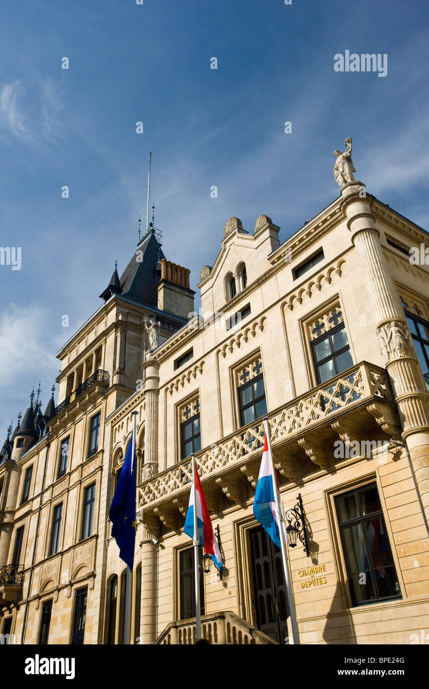 Luxembourg, Luxembourg City. Palais Grand Ducal, Grand Duke's Palace ...