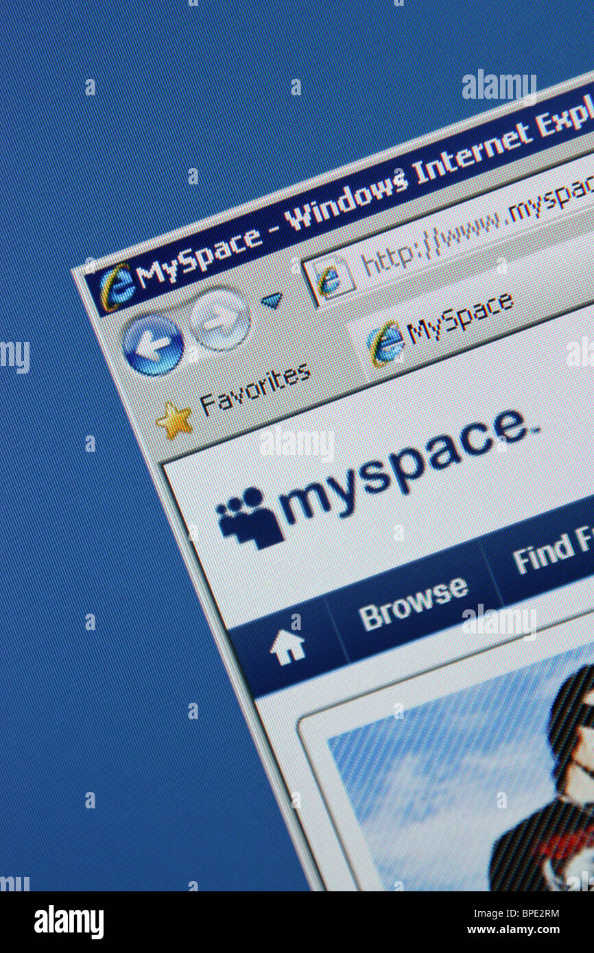Myspace com hi-res stock photography and images - Alamy