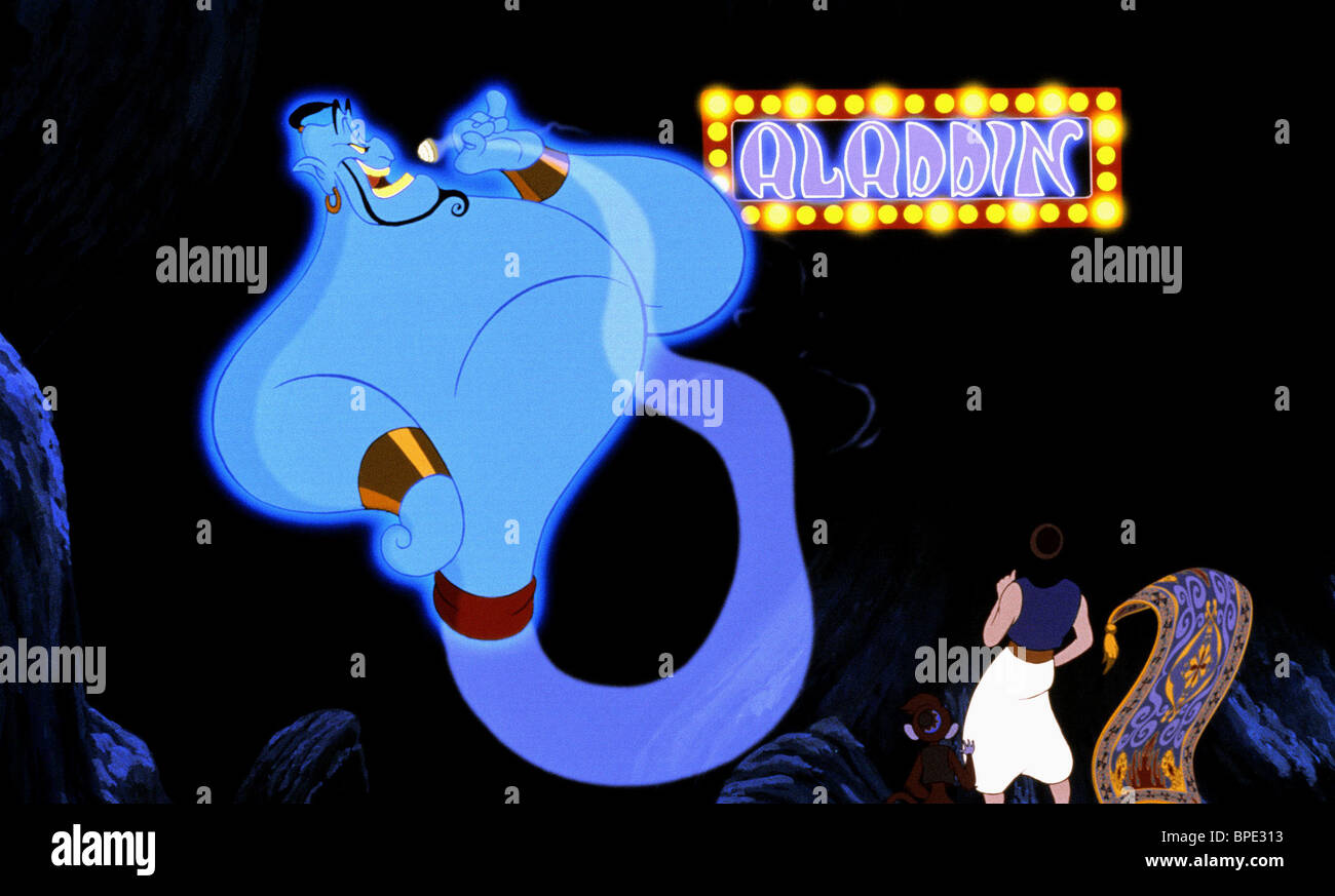Disney Aladdin Genie High Resolution Stock Photography and Images - Alamy