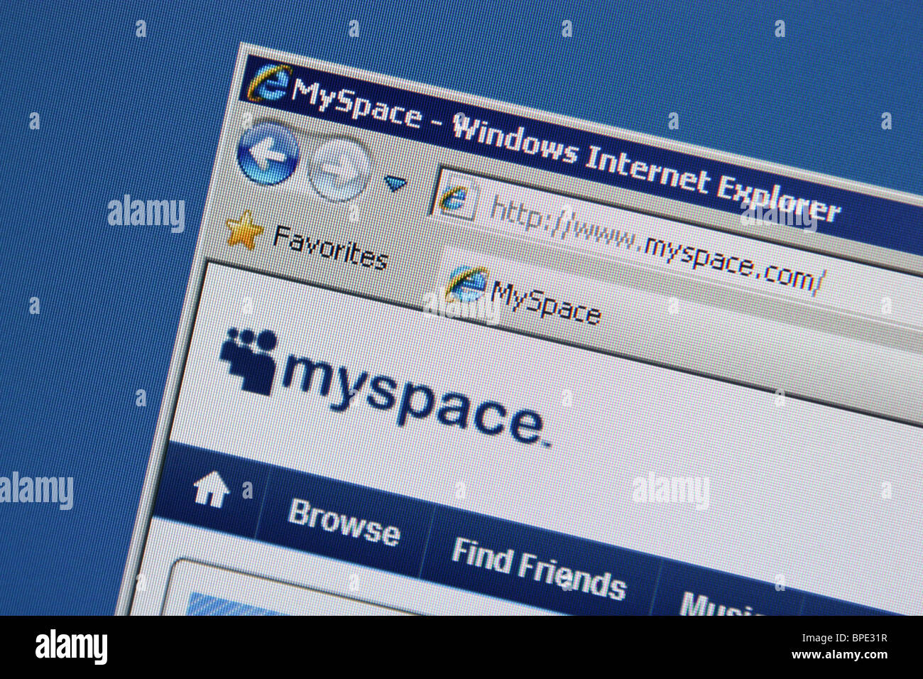 Myspace com hi-res stock photography and images - Alamy