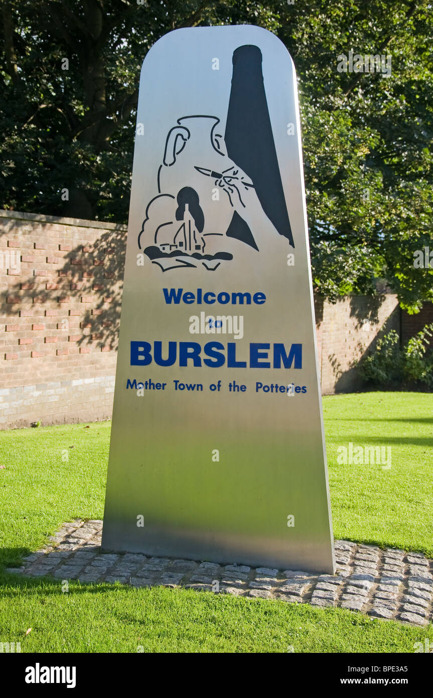 Burslem sign hi-res stock photography and images - Alamy