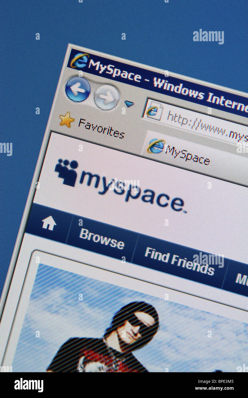 Myspace com hi-res stock photography and images - Alamy
