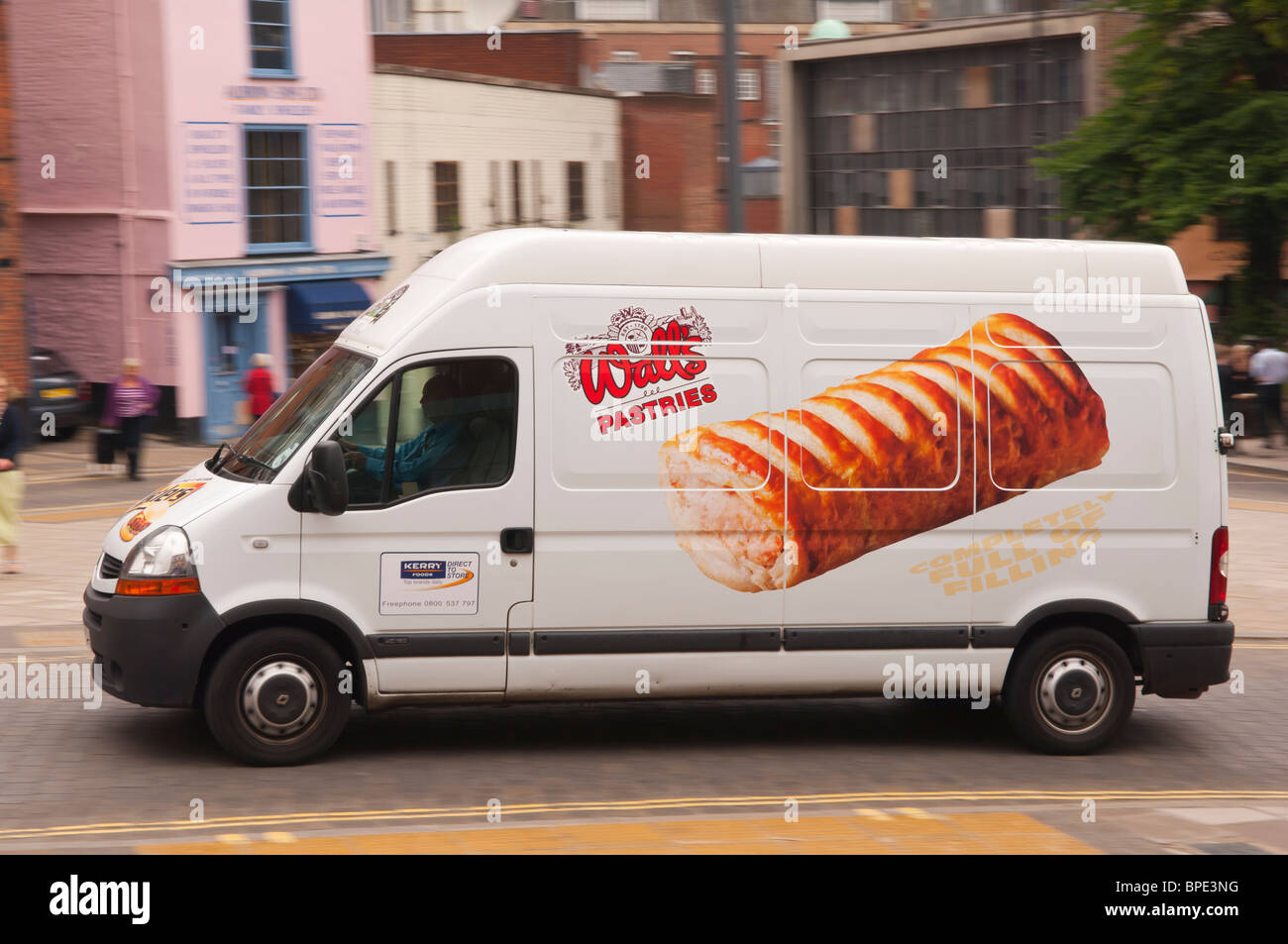 A walls pastries works delivery van vans hi-res stock photography and ...