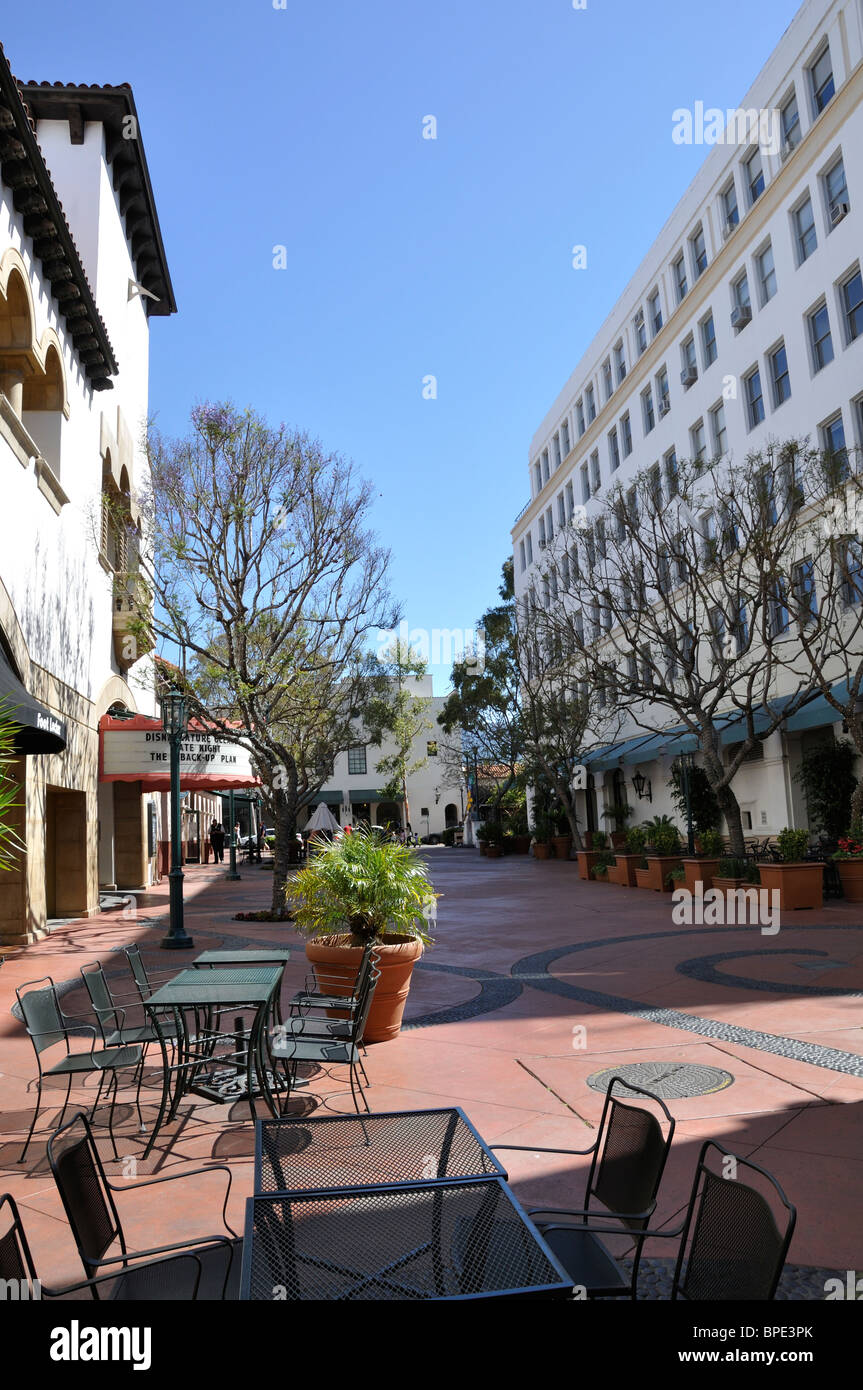 Santa Barbara street, California, USA Stock Photo - Alamy