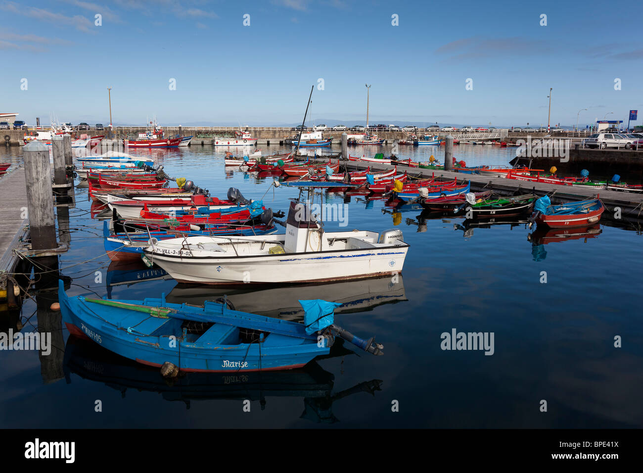 Port of Ribeira, La Coruña, Galicia, Spain Stock Photo - Alamy