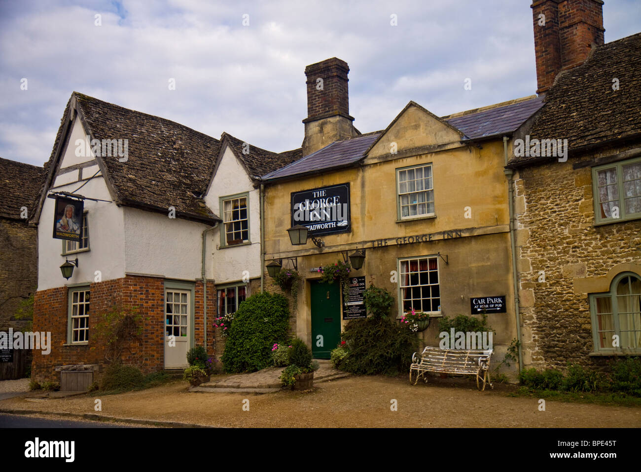 Lacock Village Stock Photo - Alamy