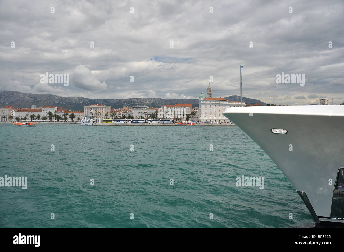 Split port in Croatia Stock Photo - Alamy