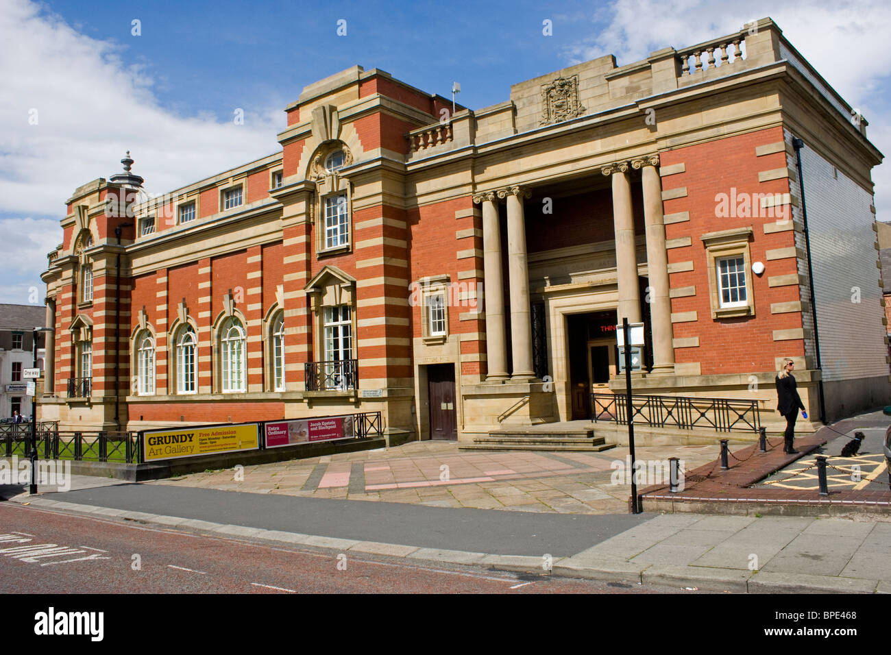 Blackpool Library and Grundy Art Gallery Stock Photo - Alamy