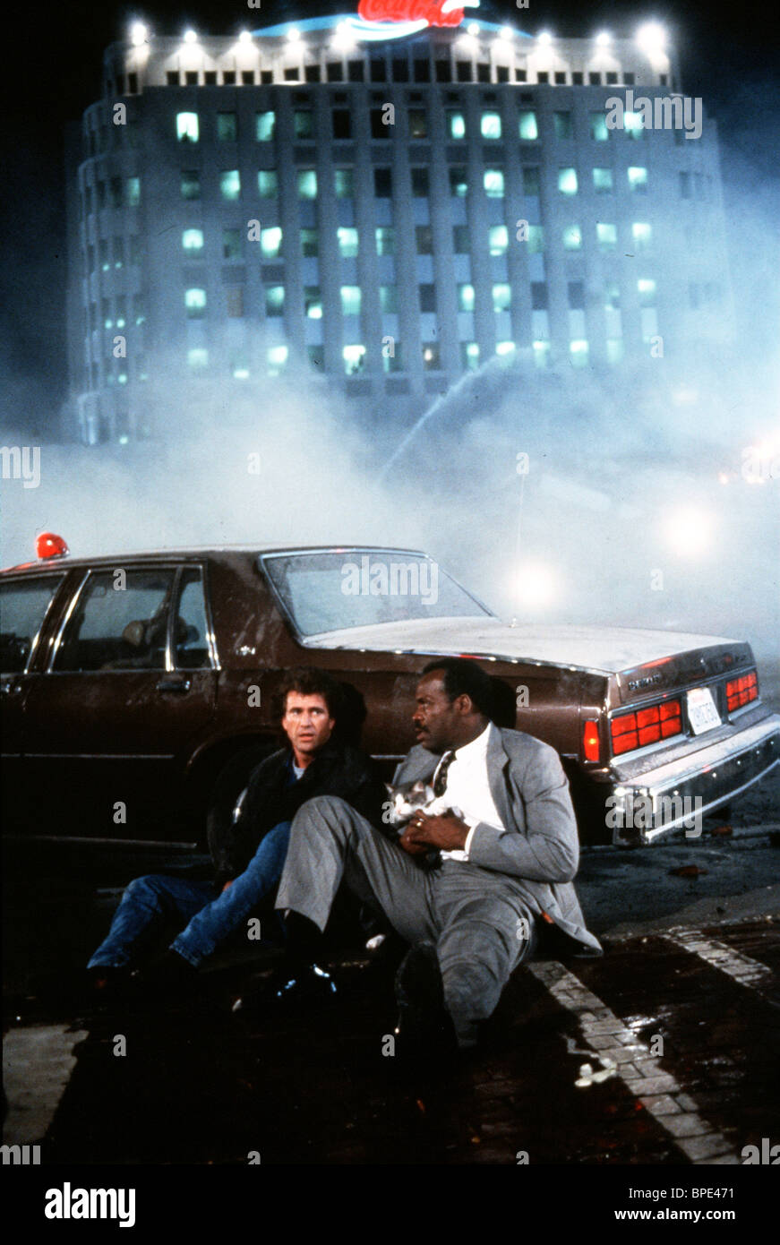 Lethal Weapon Mel Gibson Danny Glover High Resolution Stock Photography ...