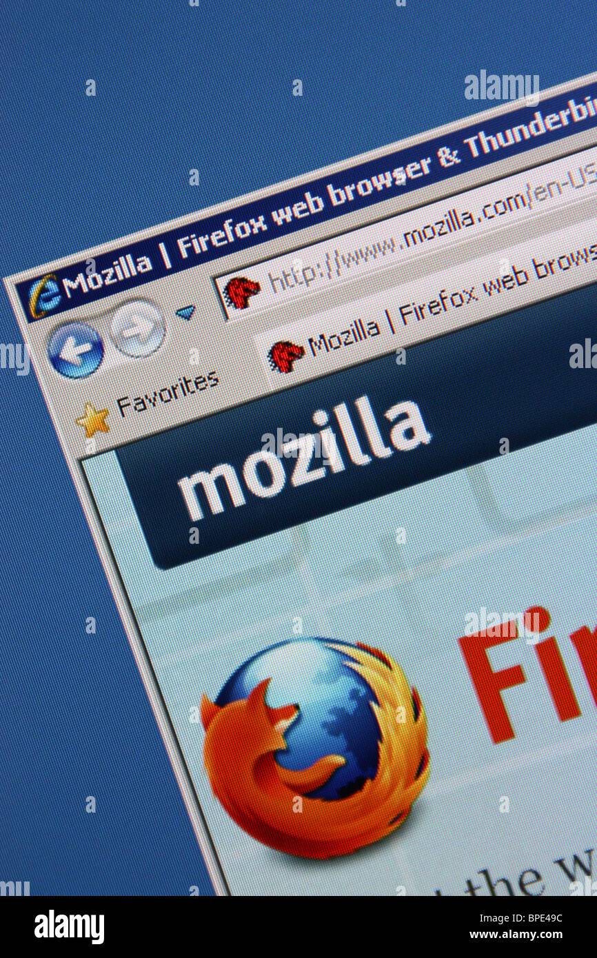 Mozilla hi-res stock photography and images - Alamy
