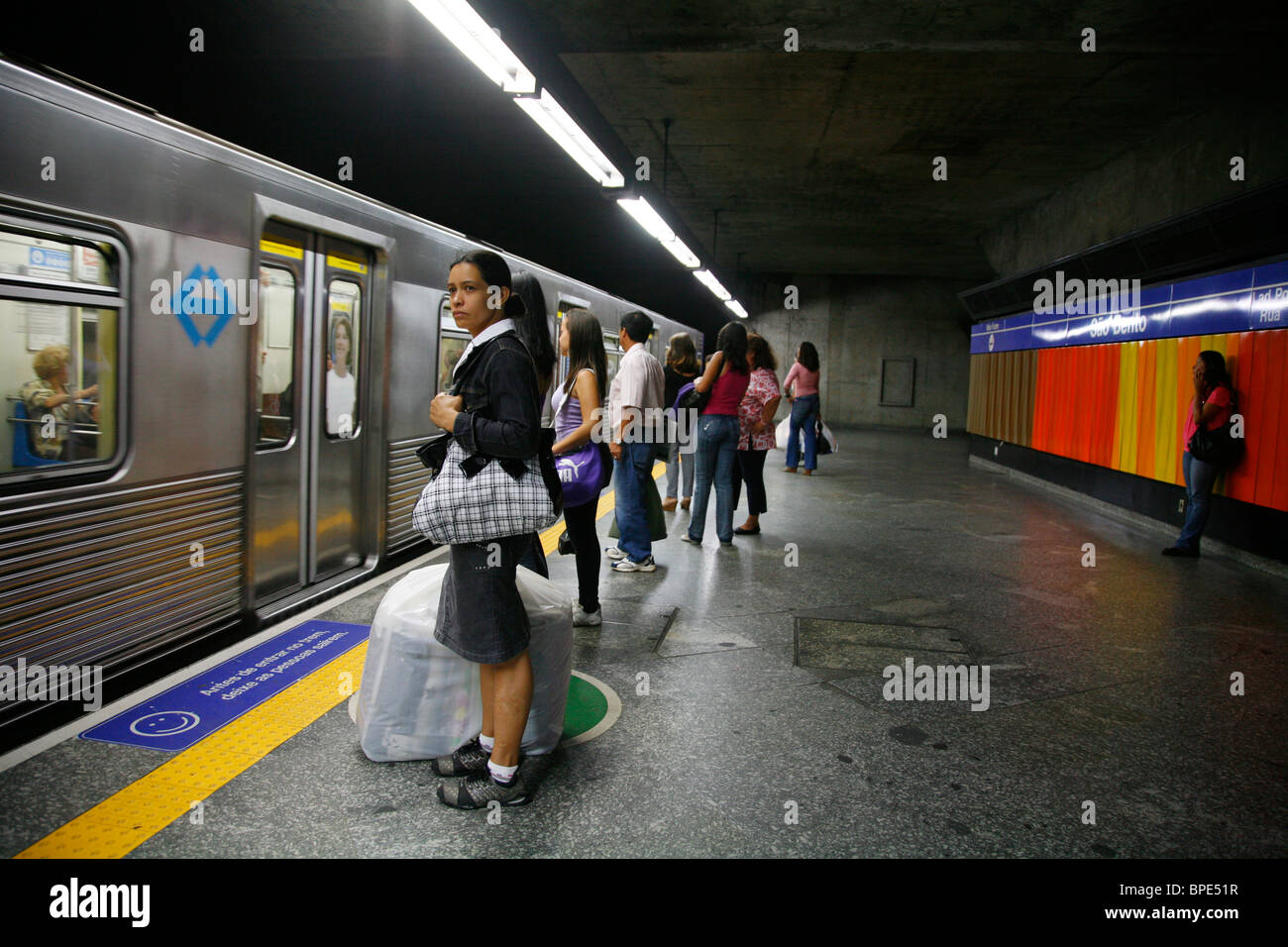 Sao paulo metro hi-res stock photography and images - Alamy