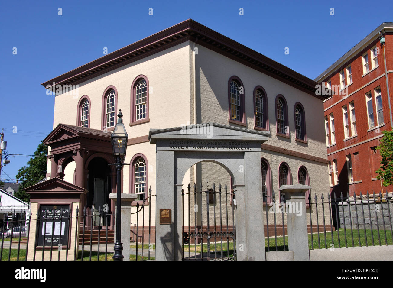 Touro Synagogue, Newport, Rhode Island, USA - the oldest synagogue in ...