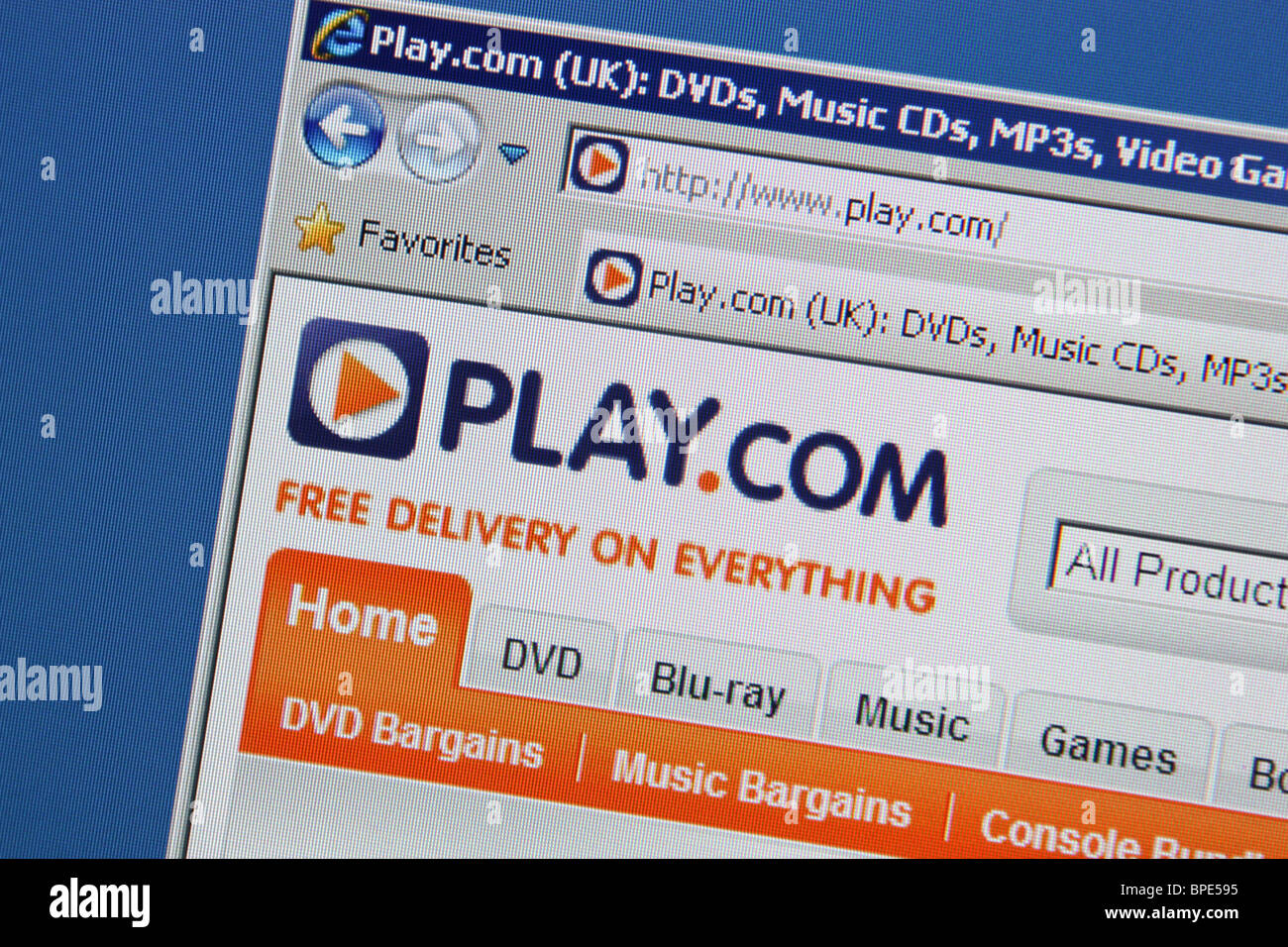 play play.com online shopping website Stock Photo - Alamy