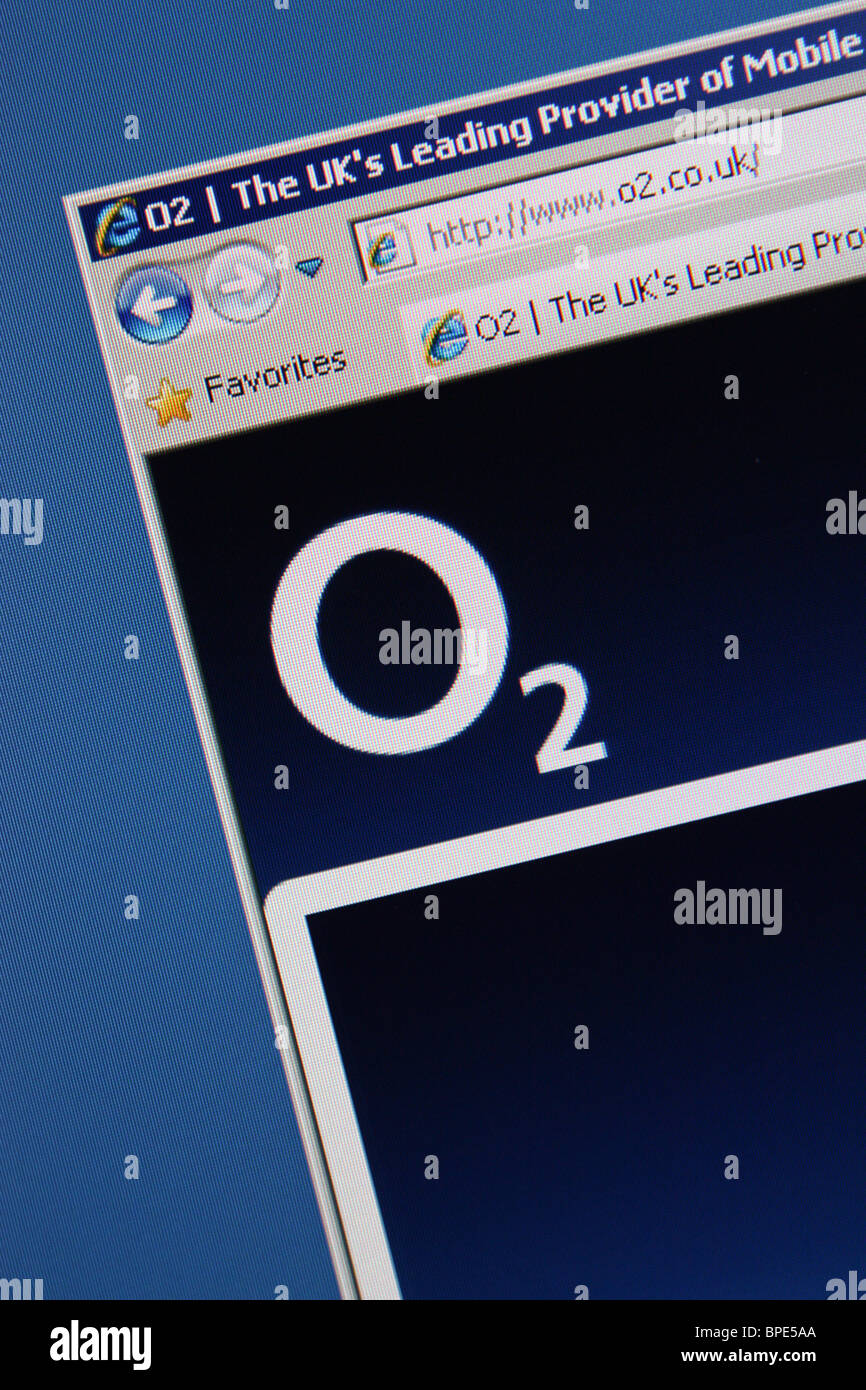 Provider o2 hi-res stock photography and images - Alamy