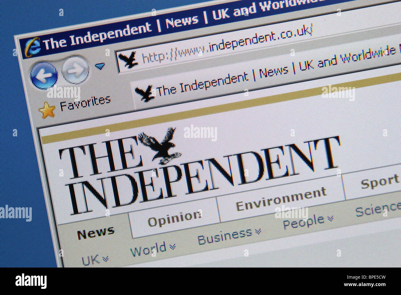 News website hi-res stock photography and images - Alamy