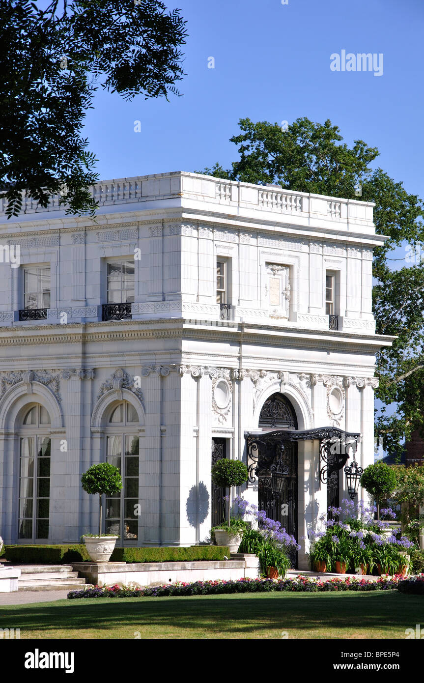 Rosecliff mansion, Newport, Rhode Island, USA Stock Photo - Alamy