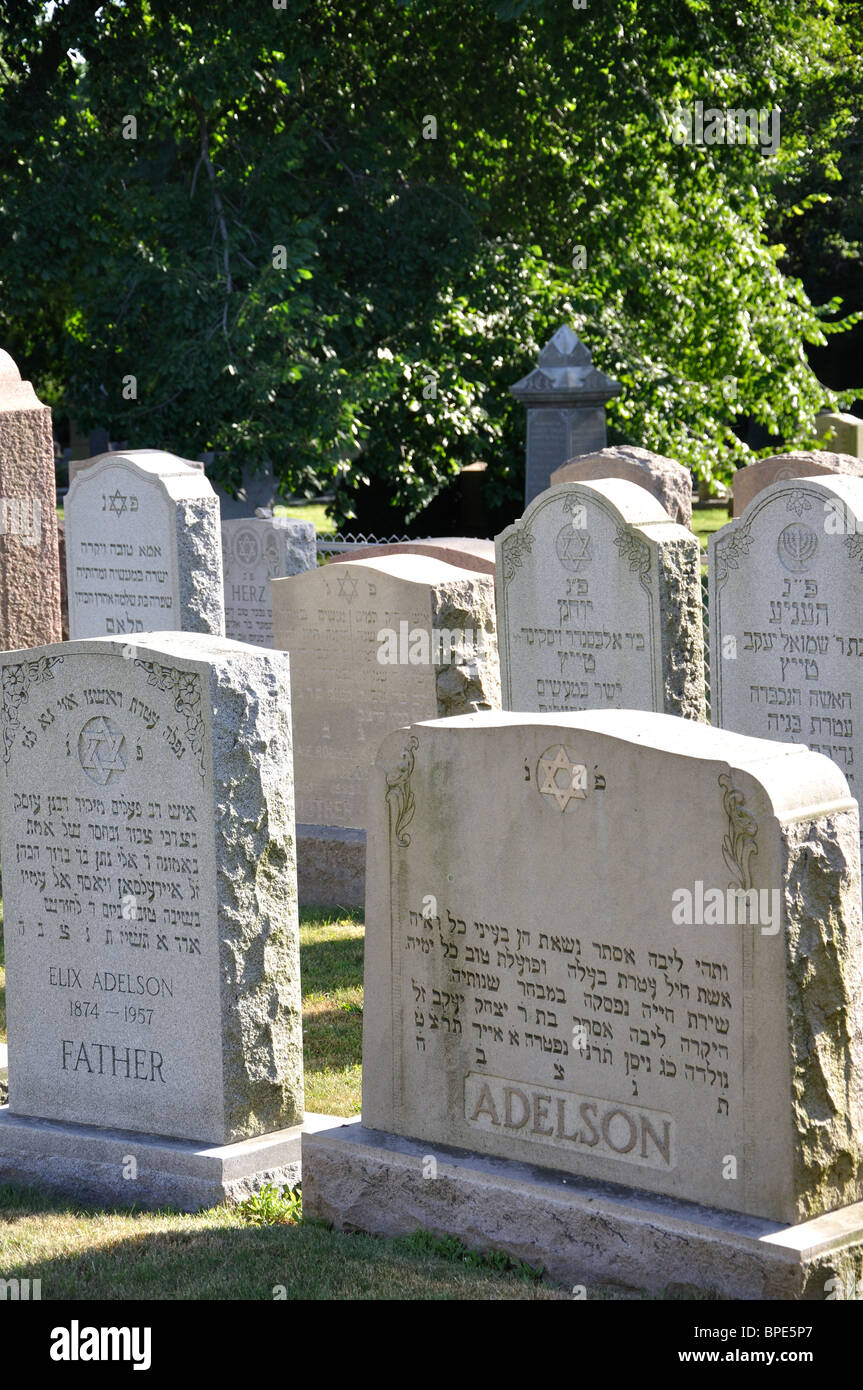 Old Jewish cemetery, Newport, Rhode Island, USA Stock Photo - Alamy