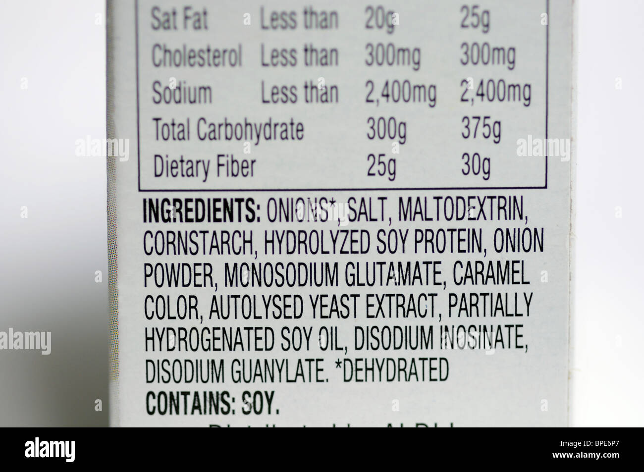 Monosodium glutamate hi-res stock photography and images - Alamy