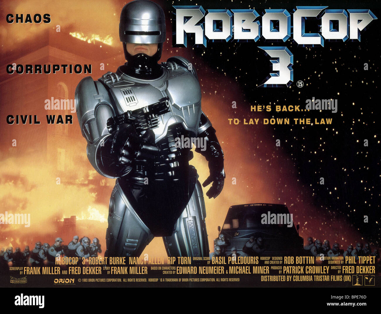 Burke Robocop 1993 High Resolution Stock Photography and Images - Alamy