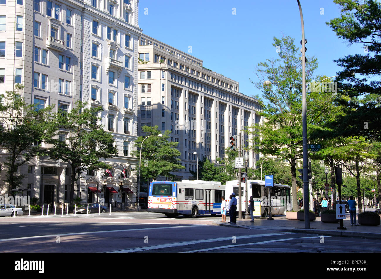 Bus, Washington DC, USA Stock Photo - Alamy